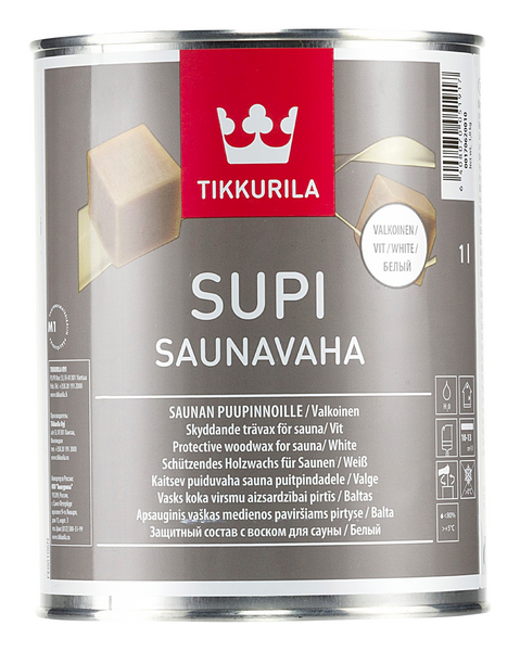 SUPI TIKKURILA BASTUWAX VIT 1L