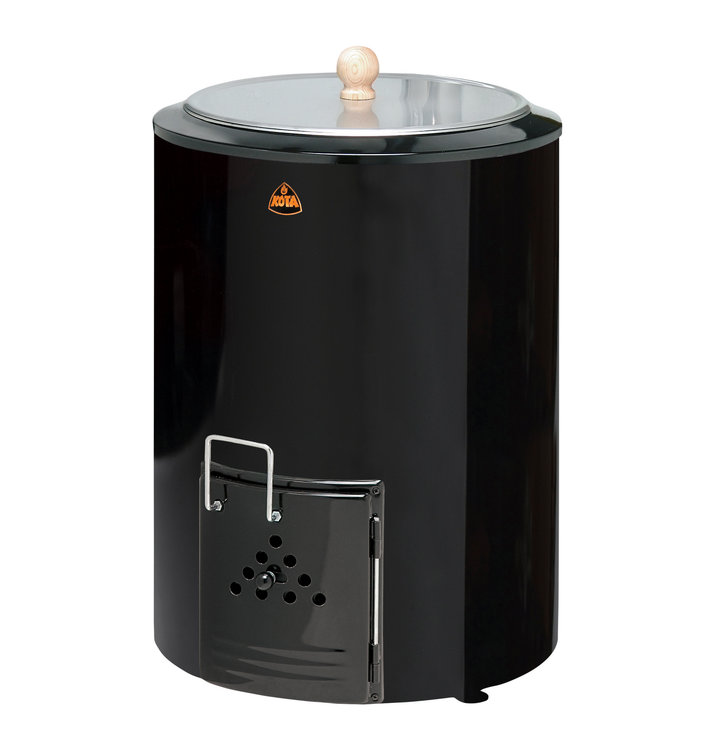 Muuripata Narvi 80l pyöreä musta - K-Rauta