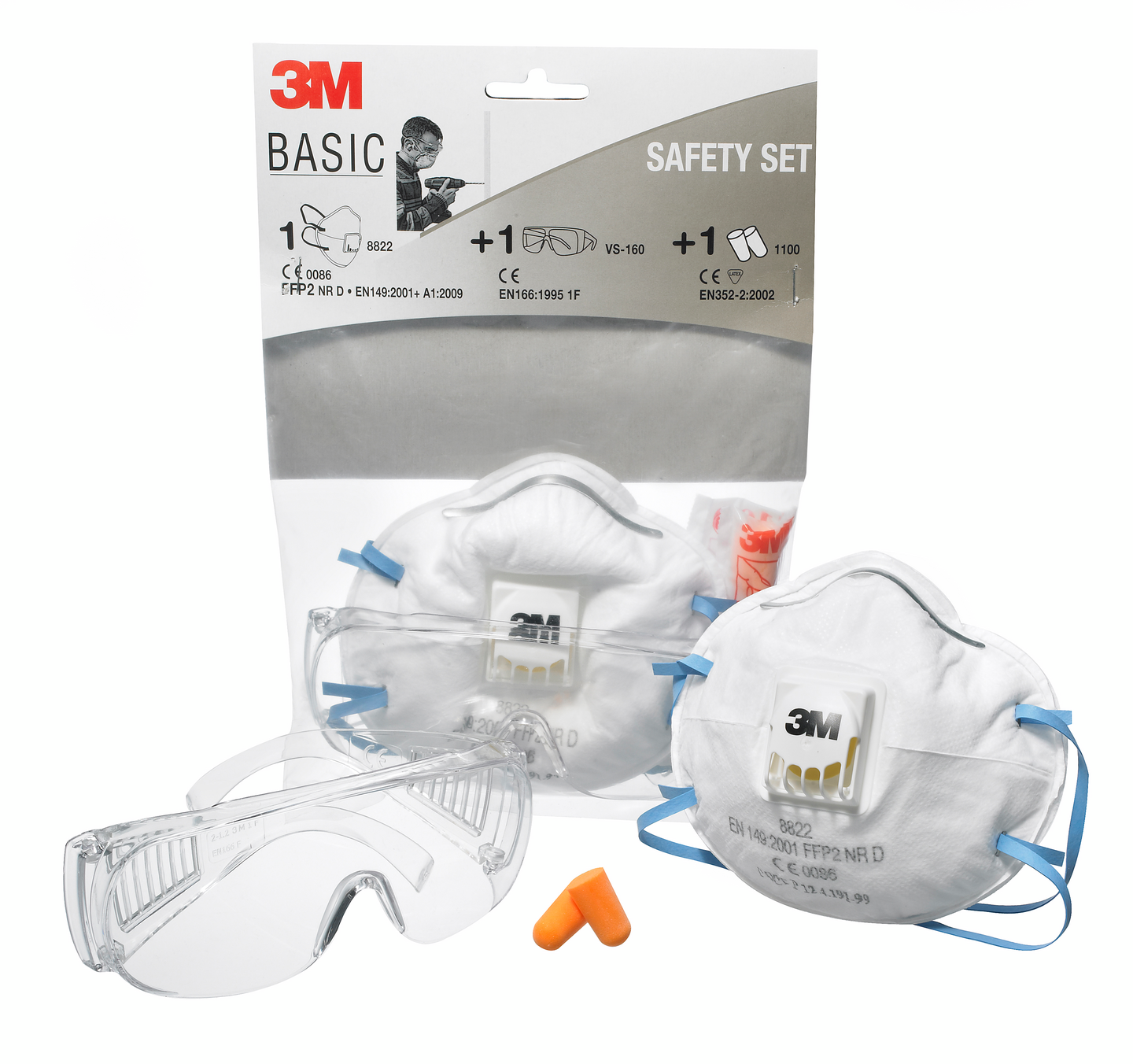 Suojainsetti 3M Safety Kit - K-Rauta