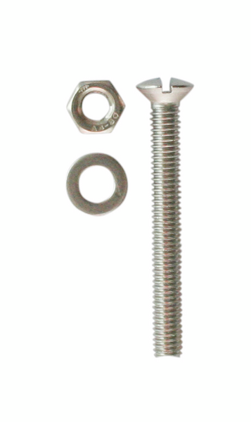 Bult Arne Thuresson m6X50mm Bricka+Mutter Rostfri - K-Rauta