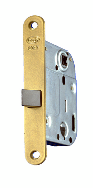 Lukkorunko Abloy 2020 0045/0068 messingin värinen - K-Rauta