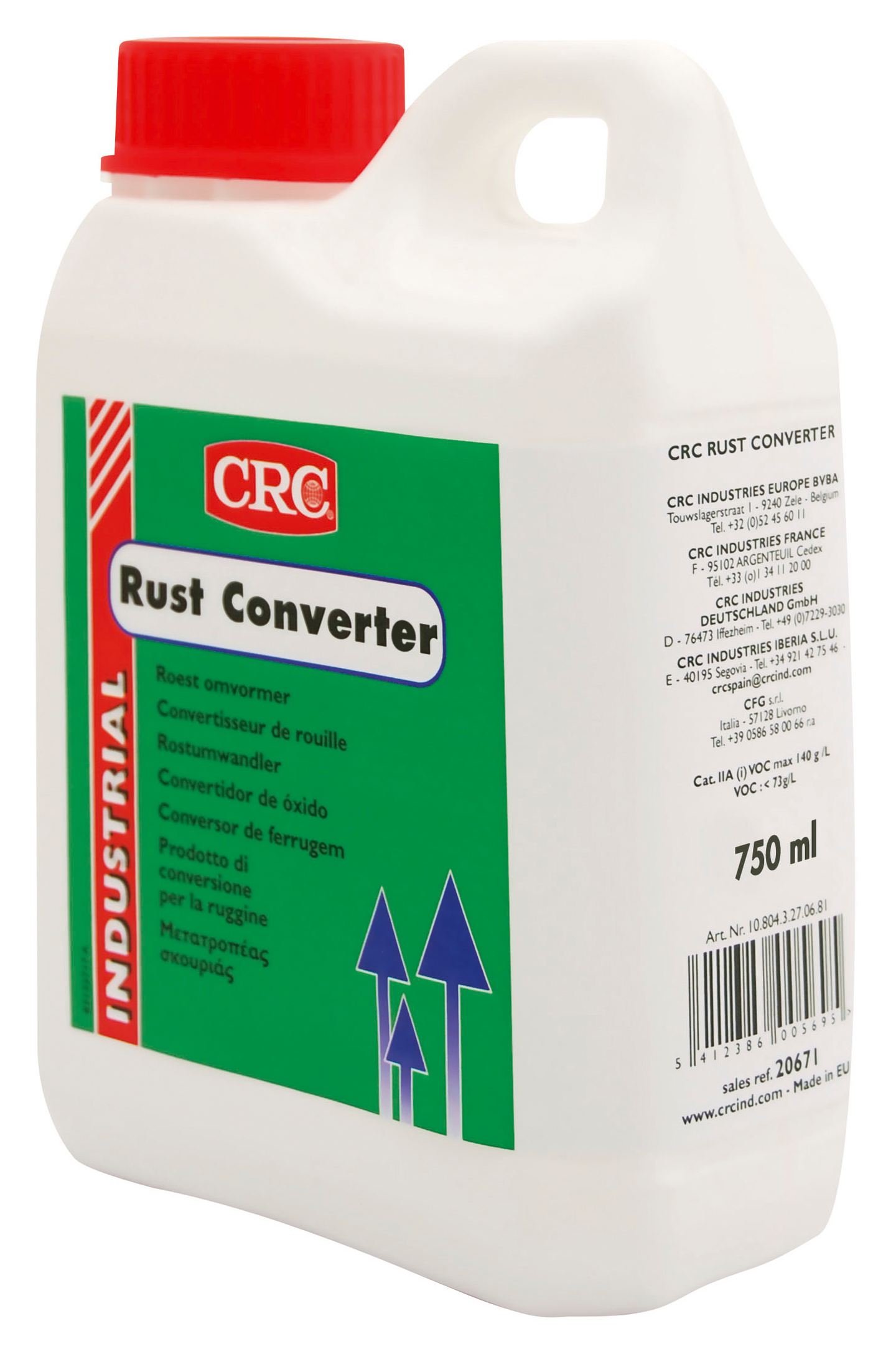 Ruosteenmuuntaja CRC Rust Converter 750ml - K-Rauta