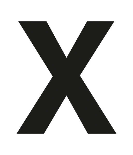 Irtokirjain X tarra 50mm - K-Rauta