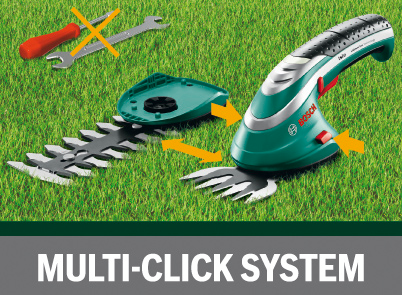 Akkuruohosakset Bosch Isio III 2kpl teriä - K-Rauta