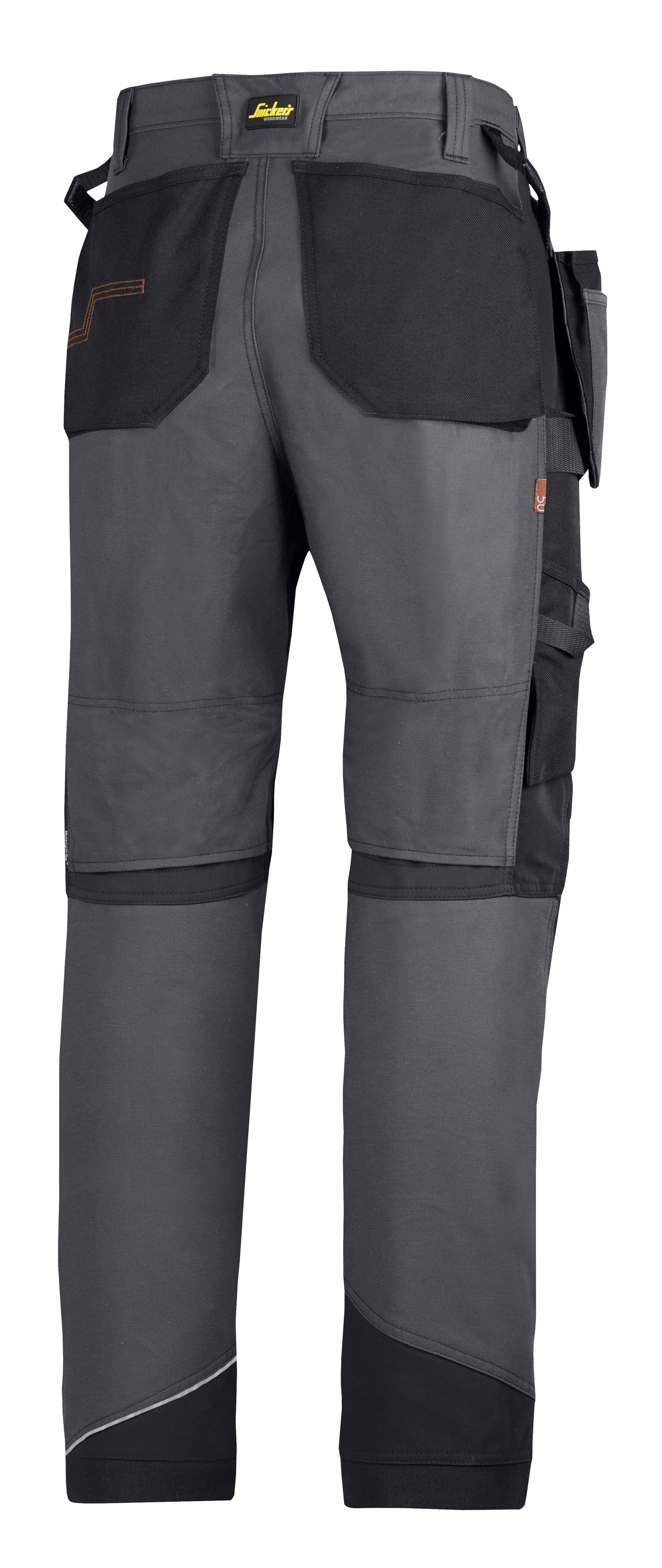 Housut Snickers 6202-5804 teräksenharmaa-musta koko 46 - K-Rauta