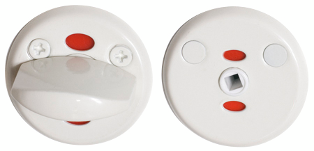 WC-vääntönuppi Cello 111 valkoinen samakki - K-Rauta