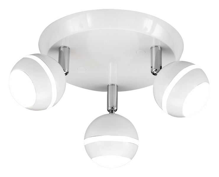 Spotti TRIO 3-osainen 828230301 SMD led valkoinen - K-Rauta
