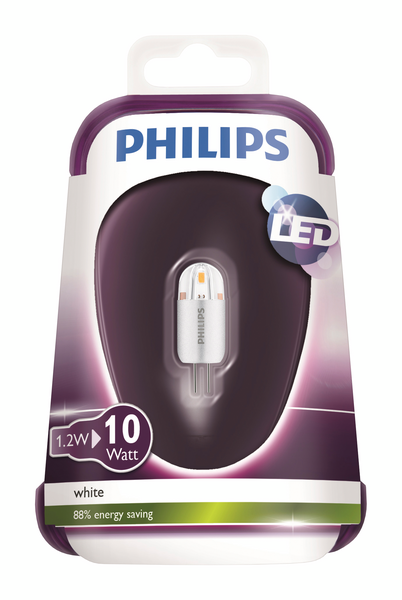 Led-spotti Philips G4 1,2W 105lm G4 valkoinen 12V ND - K-Rauta