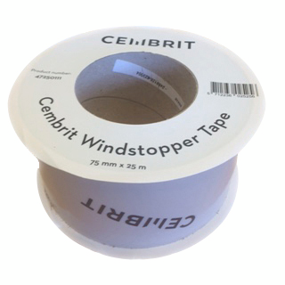 Tejp Cembrit Windstopper 75mmx25m - K-Rauta