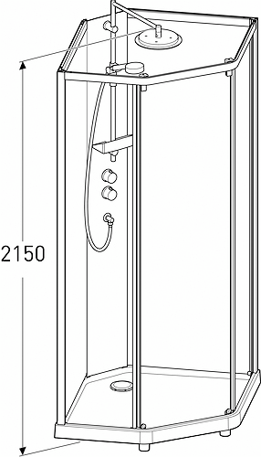 Suihkukaapit | Löydä suihkukaappi K-Raudasta - K-Rauta