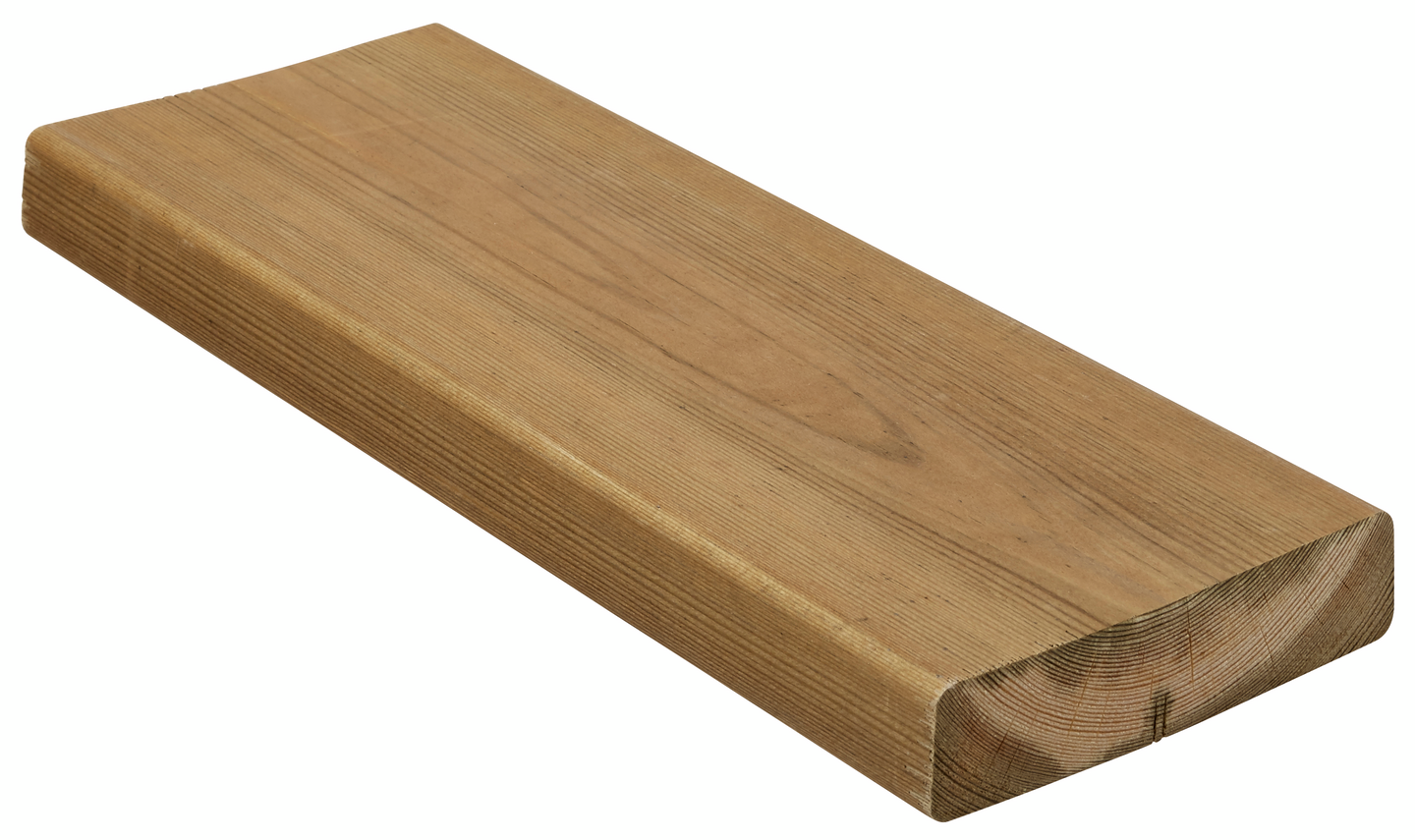 Terassilauta kestopuu sileä AB-luokka ruskea 28x120x5100mm - K-Rauta