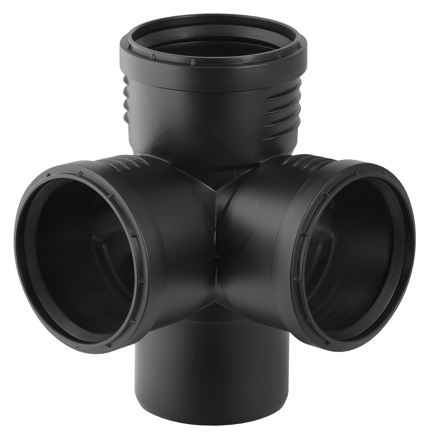 DB nurkkahaarayhde Silent 125x110x110x87,5 polypropeeni - K-Rauta