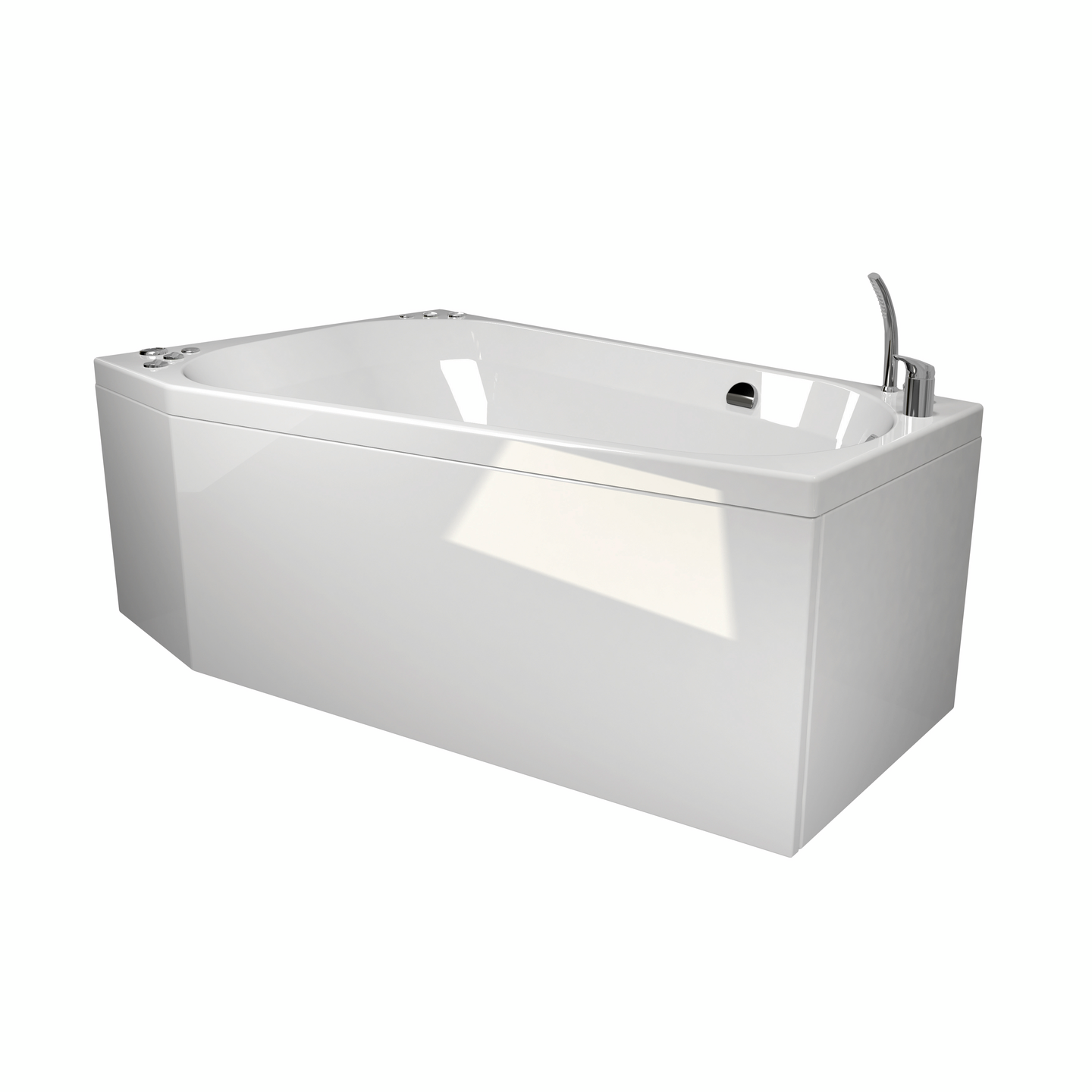 Badkar Motion 160R Executive 2.0+Botten/ - K-Rauta
