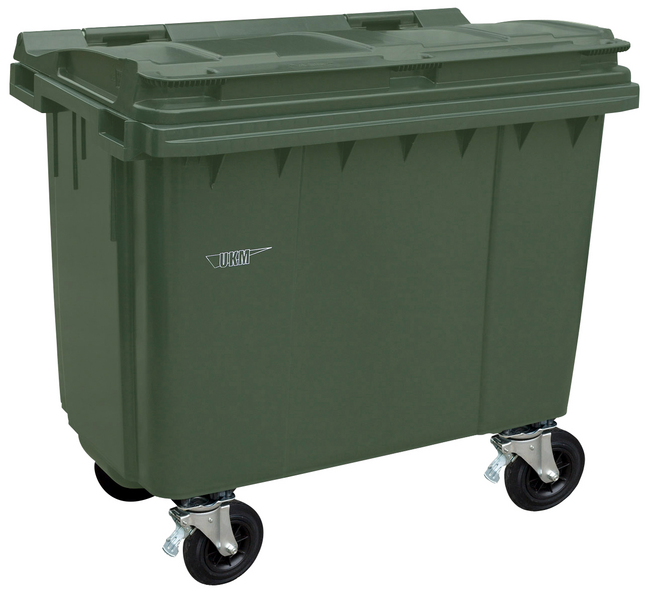 Jäteastia Helesi 660l vihreä - K-Rauta