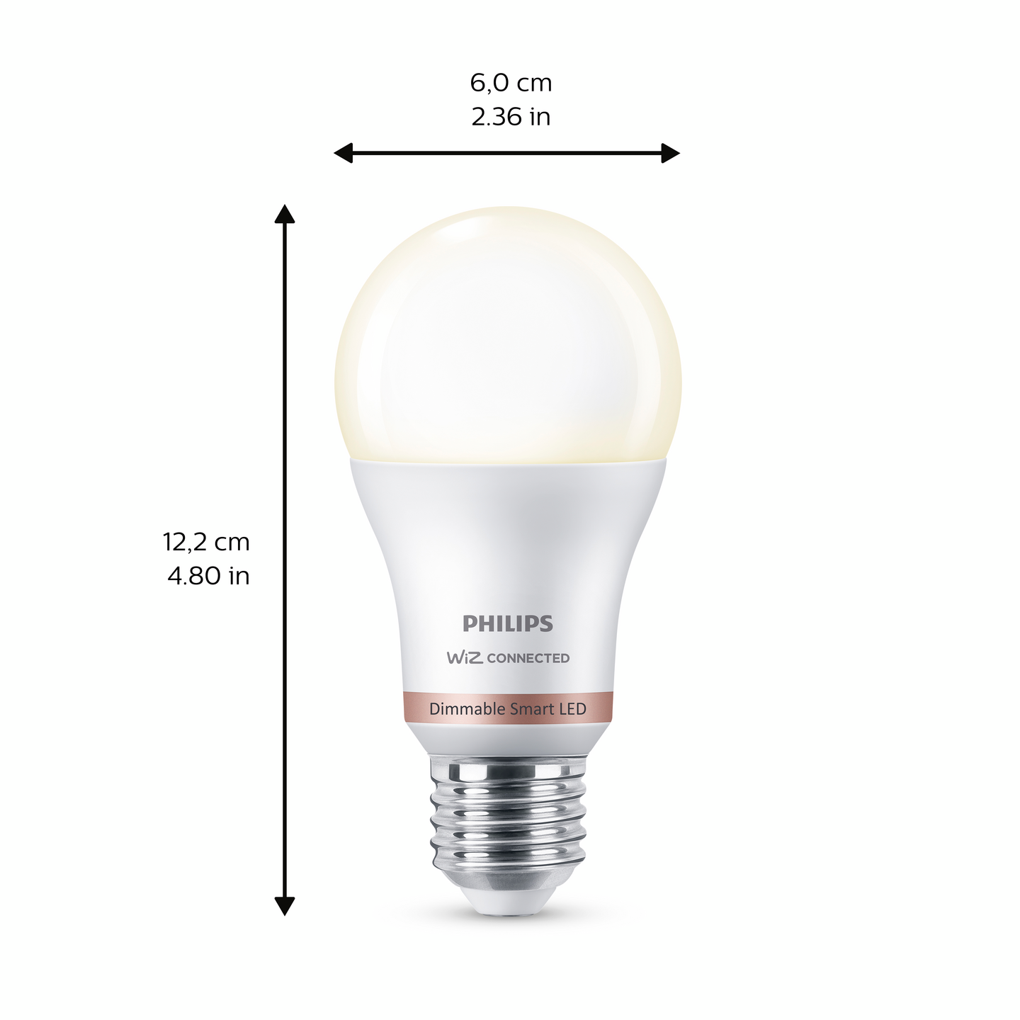 Lamppu Philips Smart LED 8W A60 E27 927 himmennettävä 2kpl - K-Rauta