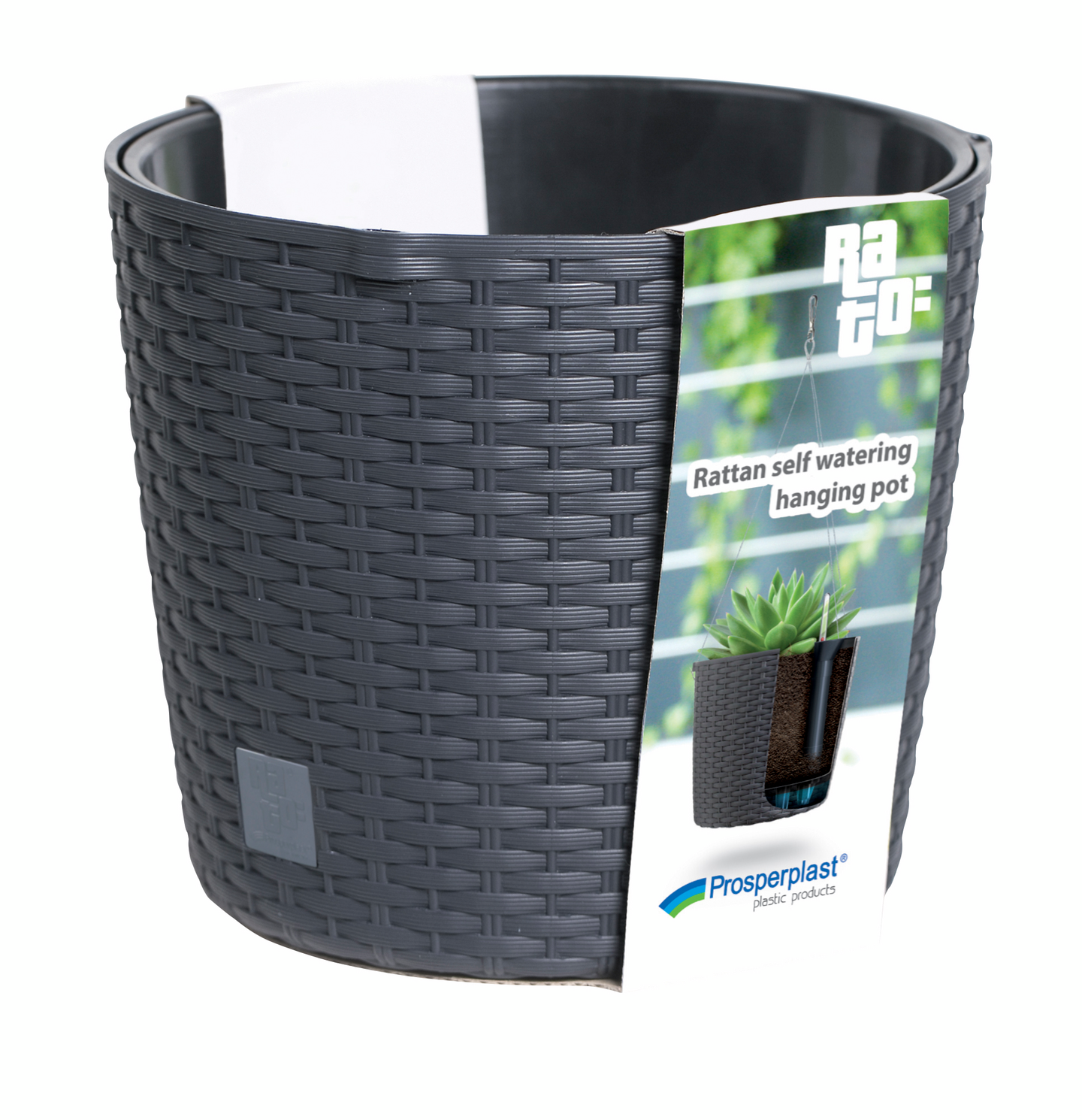 Amppeli rato altakastelu 25cm musta - K-Rauta