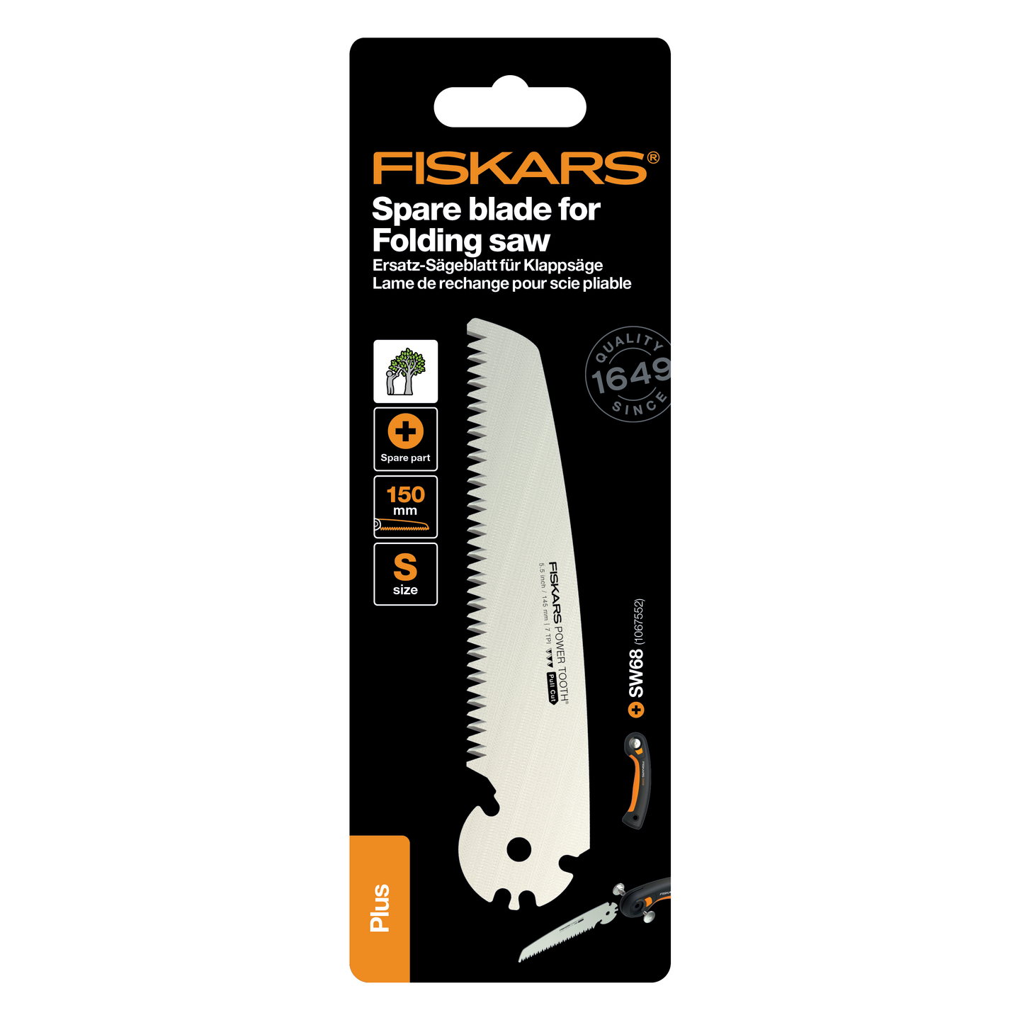 Vaihtoterä Fiskars Plus saha SW68 - K-Rauta