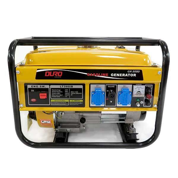 Aggregaatti Duro LT3900B 3kW bensiini - K-Rauta