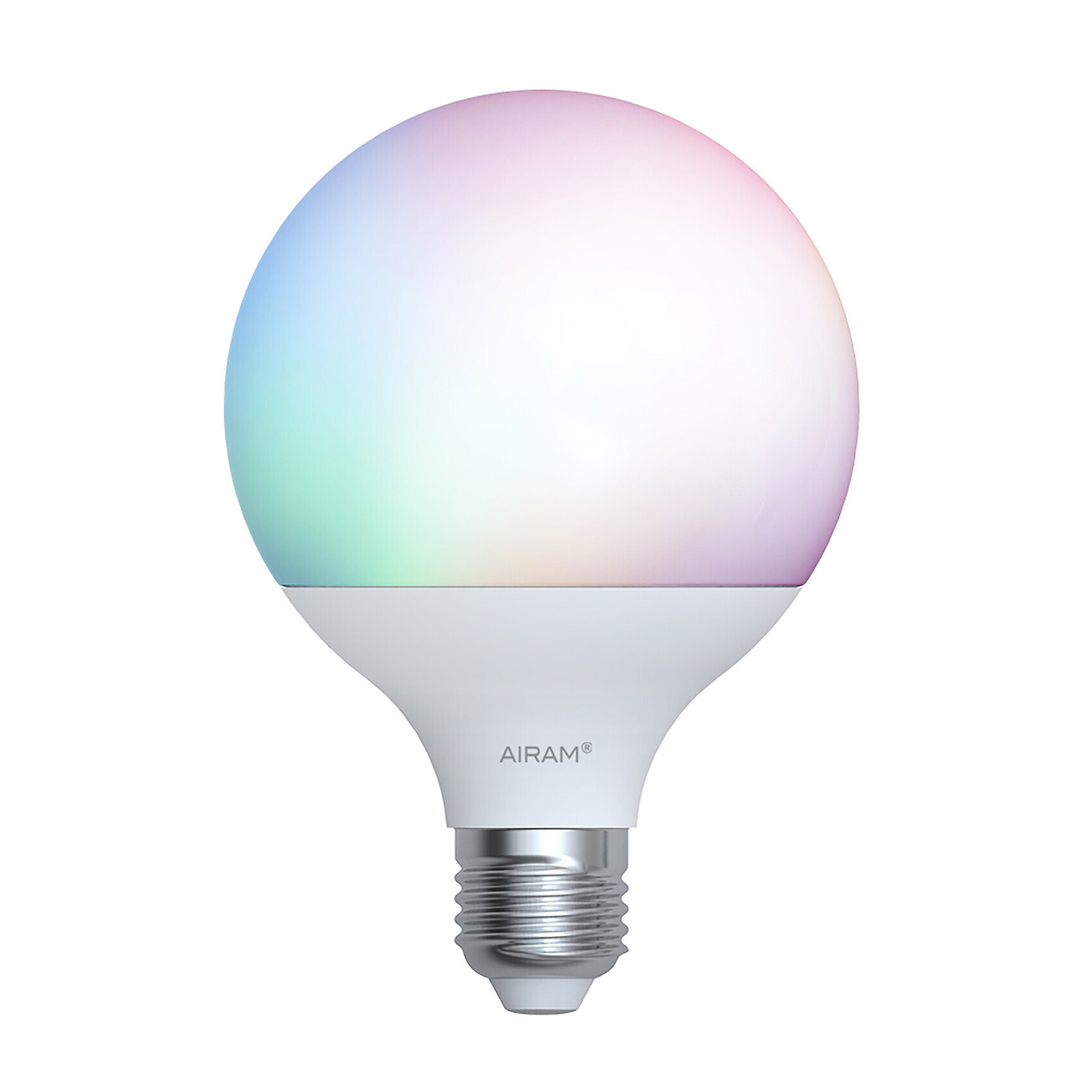 Led-lamppu Airam Smarthome Globe-95 wifi E27 1055lm 2700-6500K 11W RGB pallokupu - K-Rauta