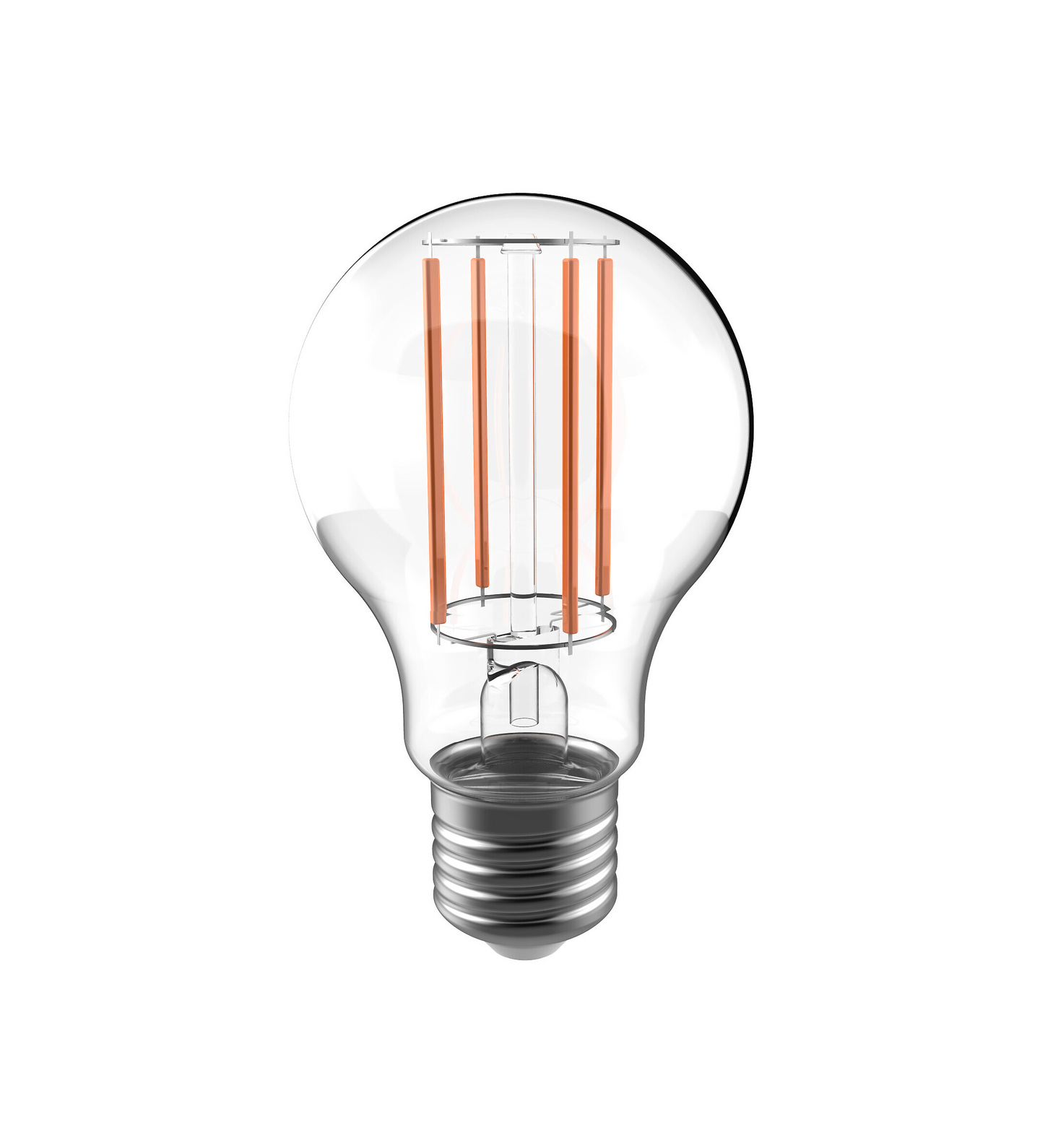 Led-vakiolamppu Airam 470lm 2,2W 3000K E27 kirkas filamentti - K-Rauta