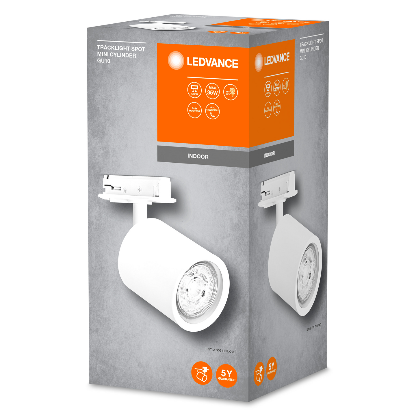 Kiskovalaisin LEDVANCE Tracklight Spot Mini Cylinder GU10 valkoinen - K ...