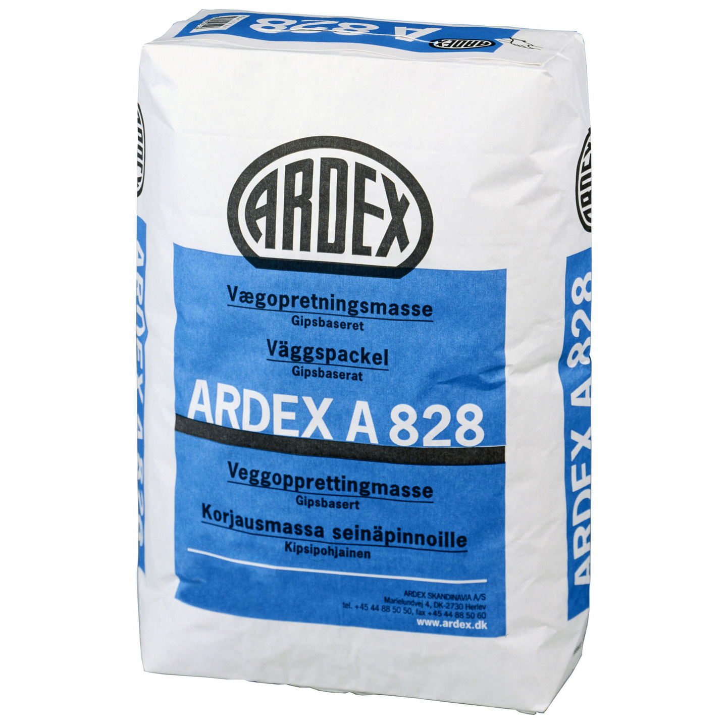 VÄGGSPACKEL A828 VIT 5KG ARDEX 12 mån FINSPACKEL GIPS