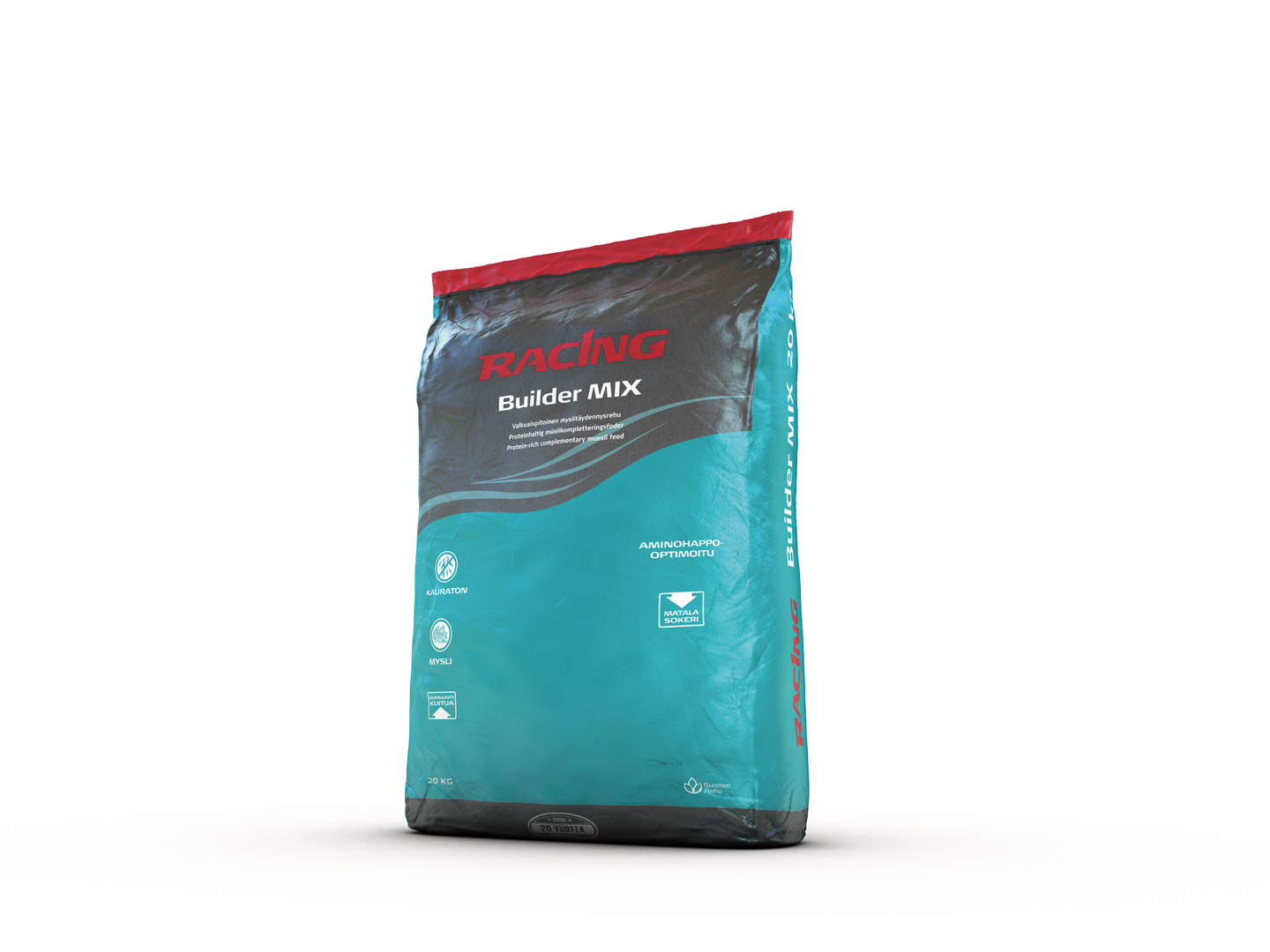 Myslitäydennysrehu Racing Builder Mix 20kg - K-Rauta
