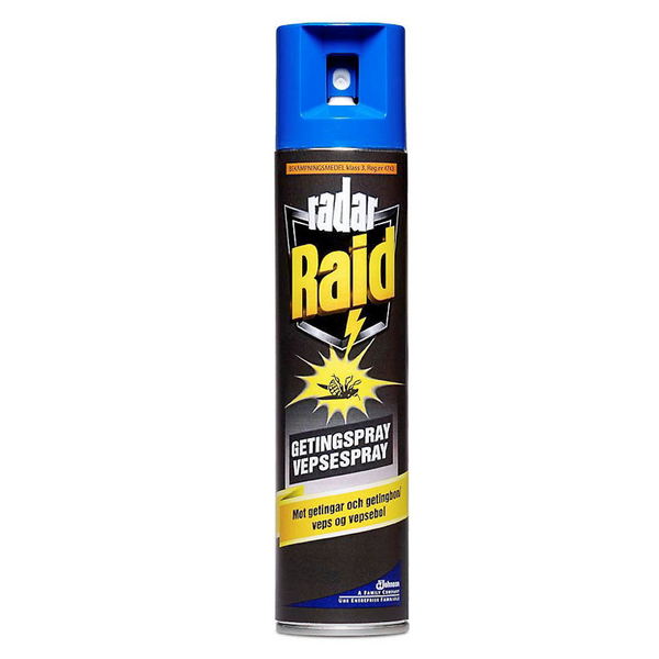 INSEKTSSPRAY GETING RAID 300ML RADAR