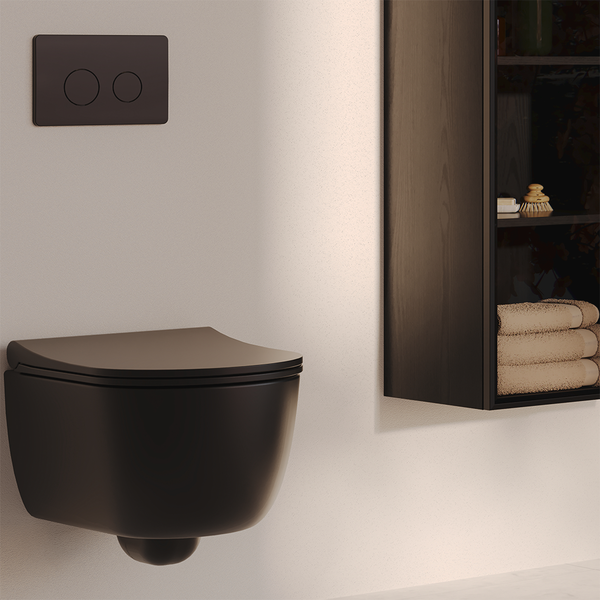 Korkean kaapin runko Svedbergs 160x35x33cm tumma saarni 4 hyllyä - K-Rauta