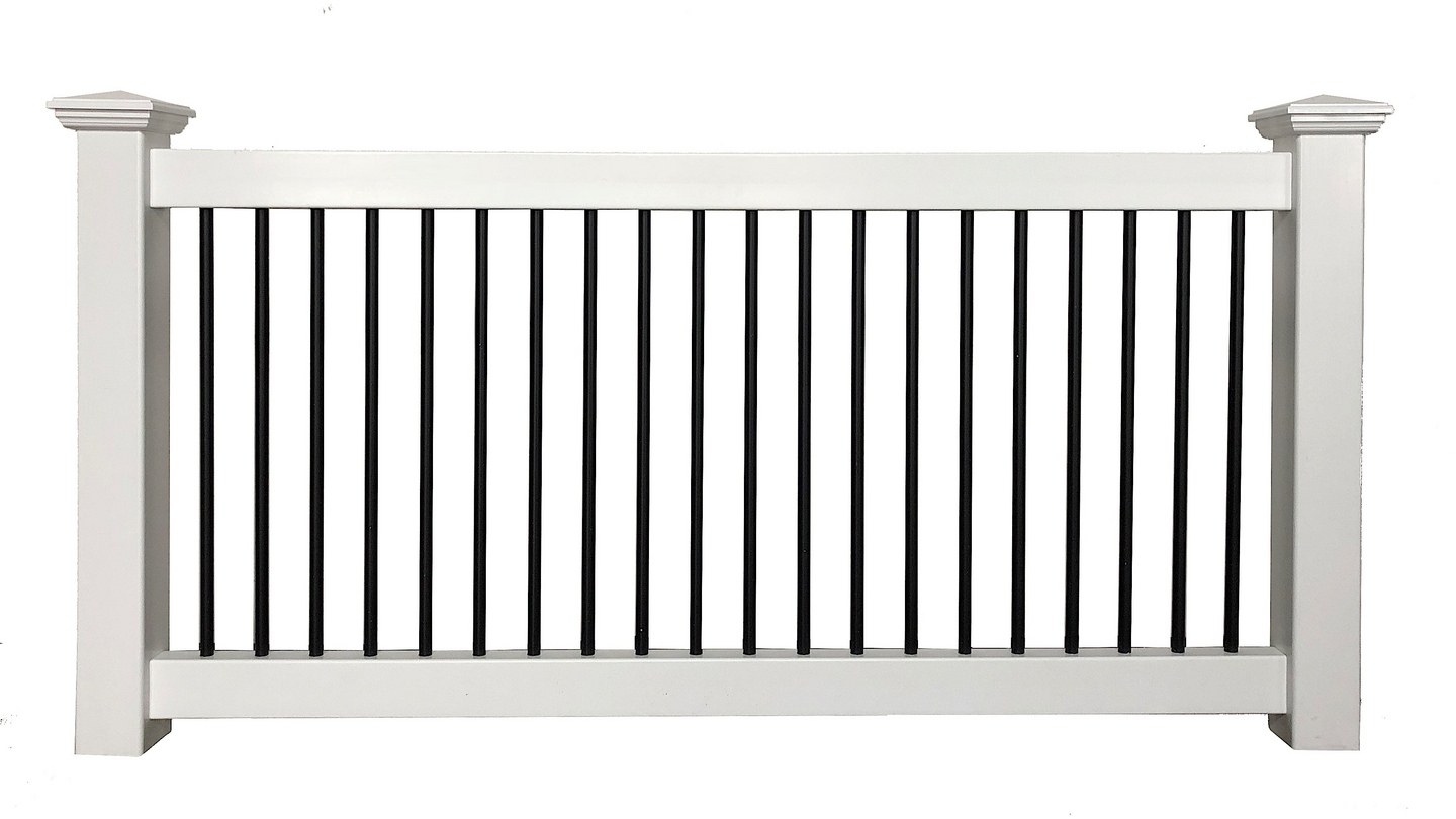 TERRASSEREKKVERK ALU SPILER SORT - Byggmakker