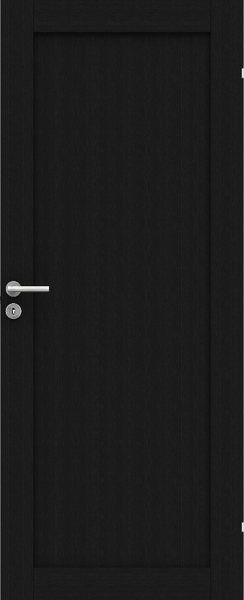 Innerdør Unique 01L Sort Eik - Swedoor - Byggmakker