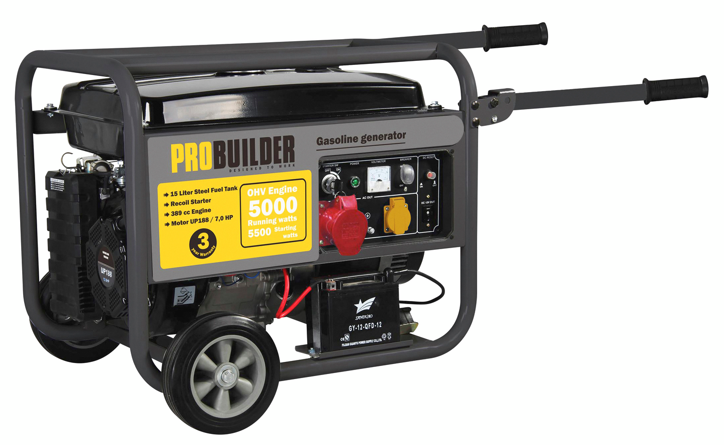 AGGREGAT 5500W PROBUILDER - Byggmakker