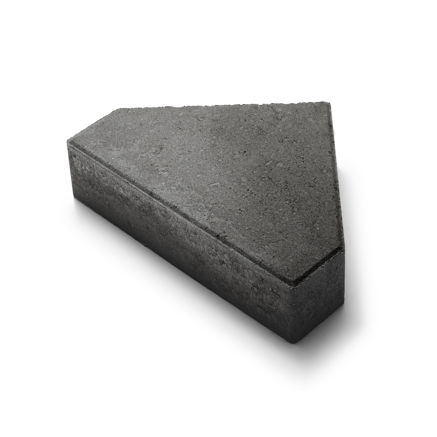 Helpall Munksten ST:Eriks platta rand 220 x 300 x 70 mm, antracit - K-Rauta