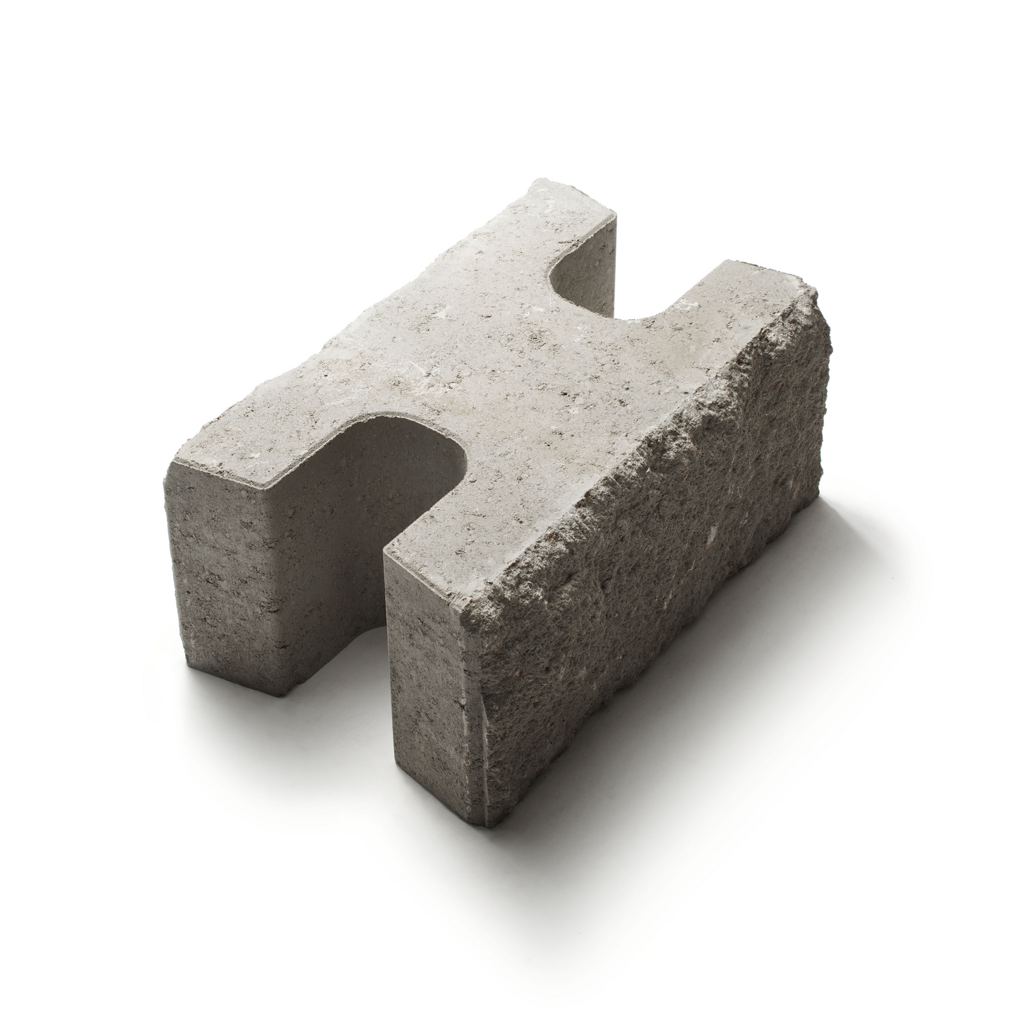 Helpall Vertica murblock dubbelsidig ST:Eriks 280 x 450 x 200, naturgrå ...