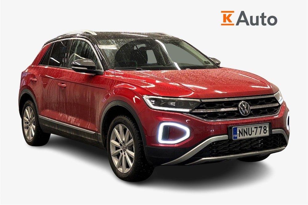 Vaihtoautot: Volkswagen T-Roc, 2024, Bensiini, NNU-778 – K-Auto
