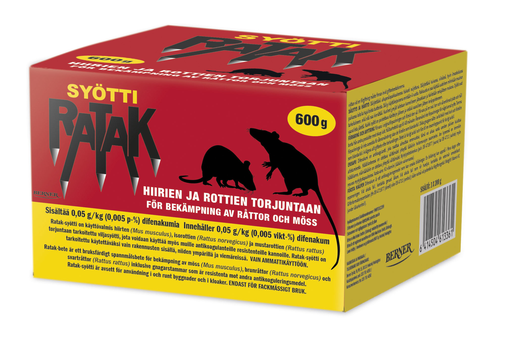 Ratak-syötti 600g - K-Rauta