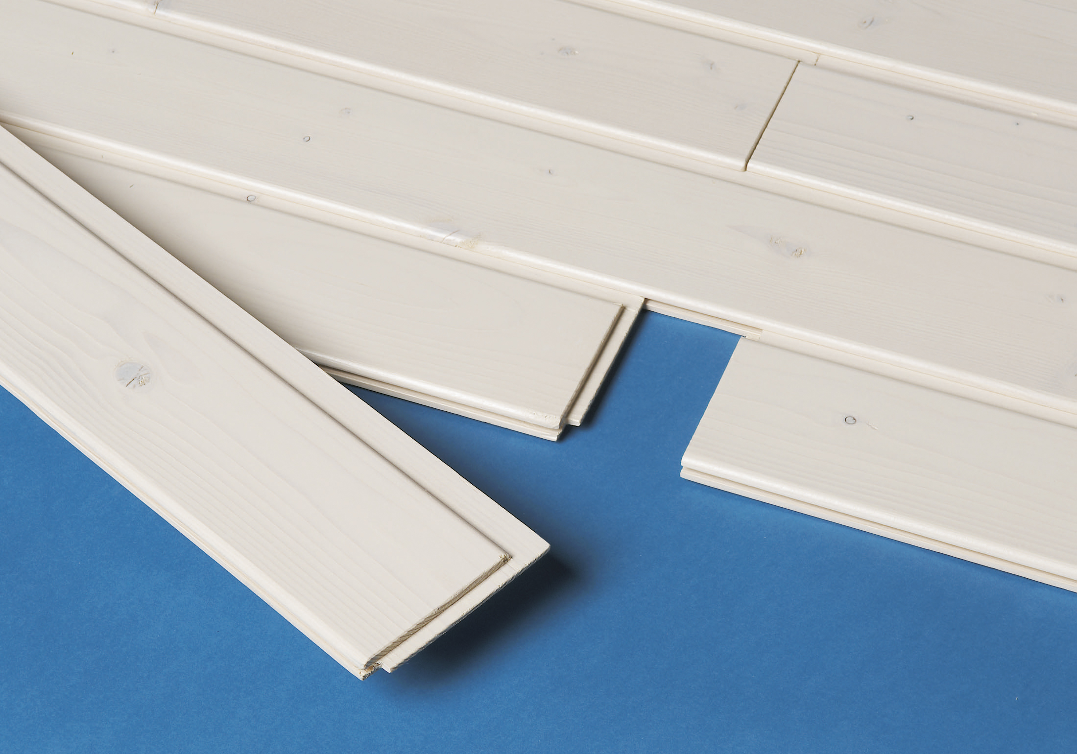 Sisustuspaneeli 14x120x2370 STP TK valkolakattu kuusi päätypontattu - K ...