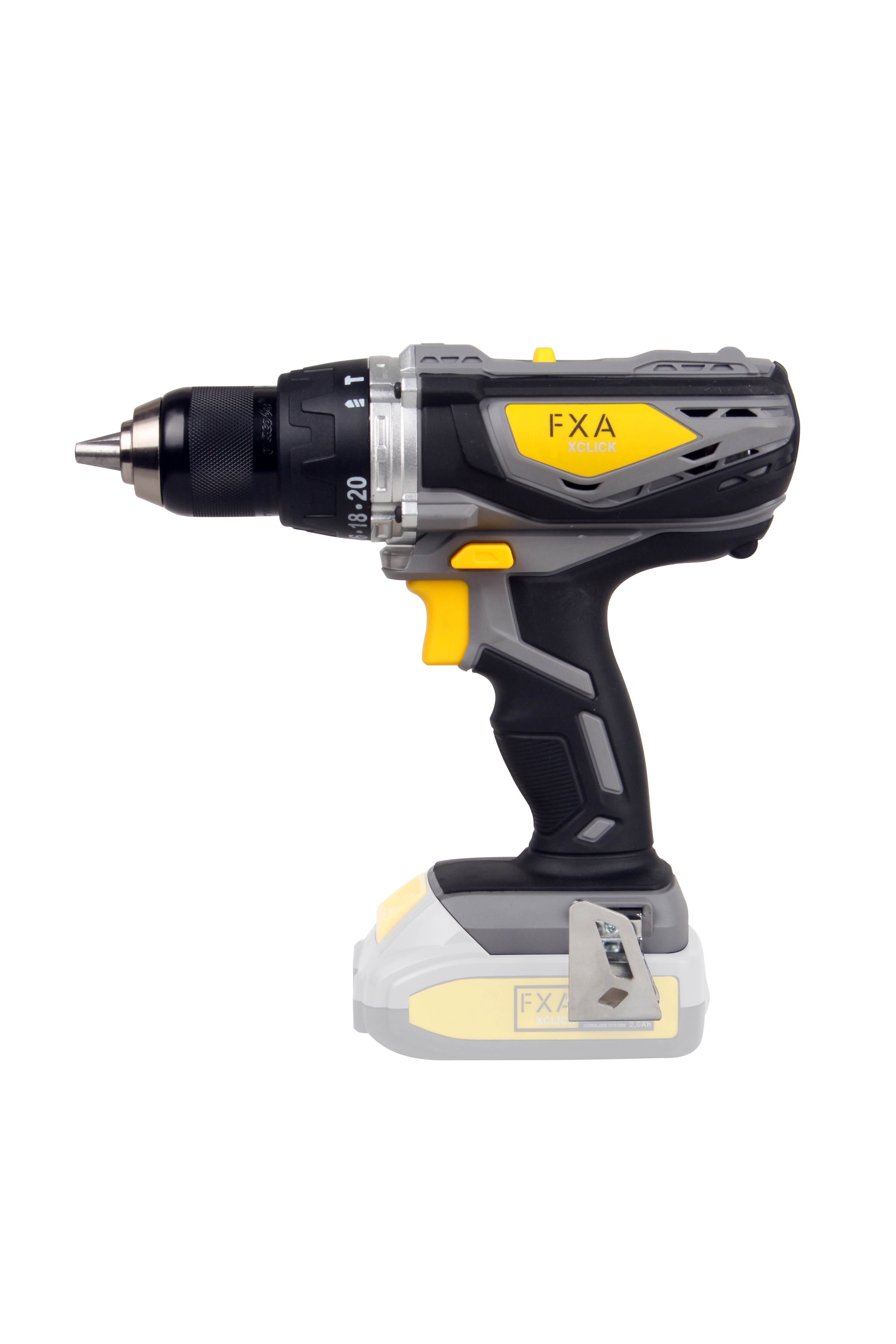 Akkuiskuporakone FXA 18V XCLICK runkoversio ilman akkua - K-Rauta