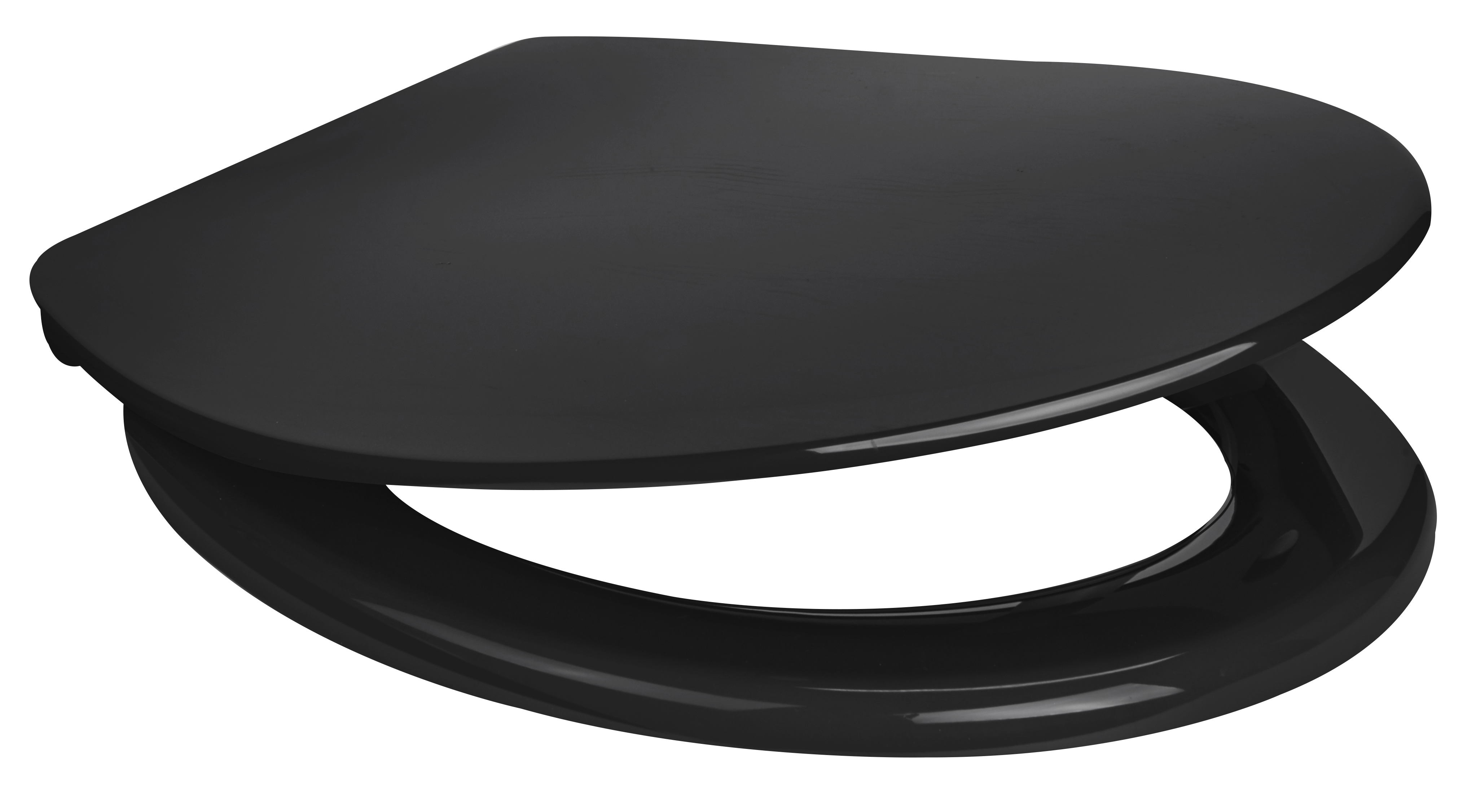 Wc-istuinkansi Cello Slim pehmeä SC musta - K-Rauta