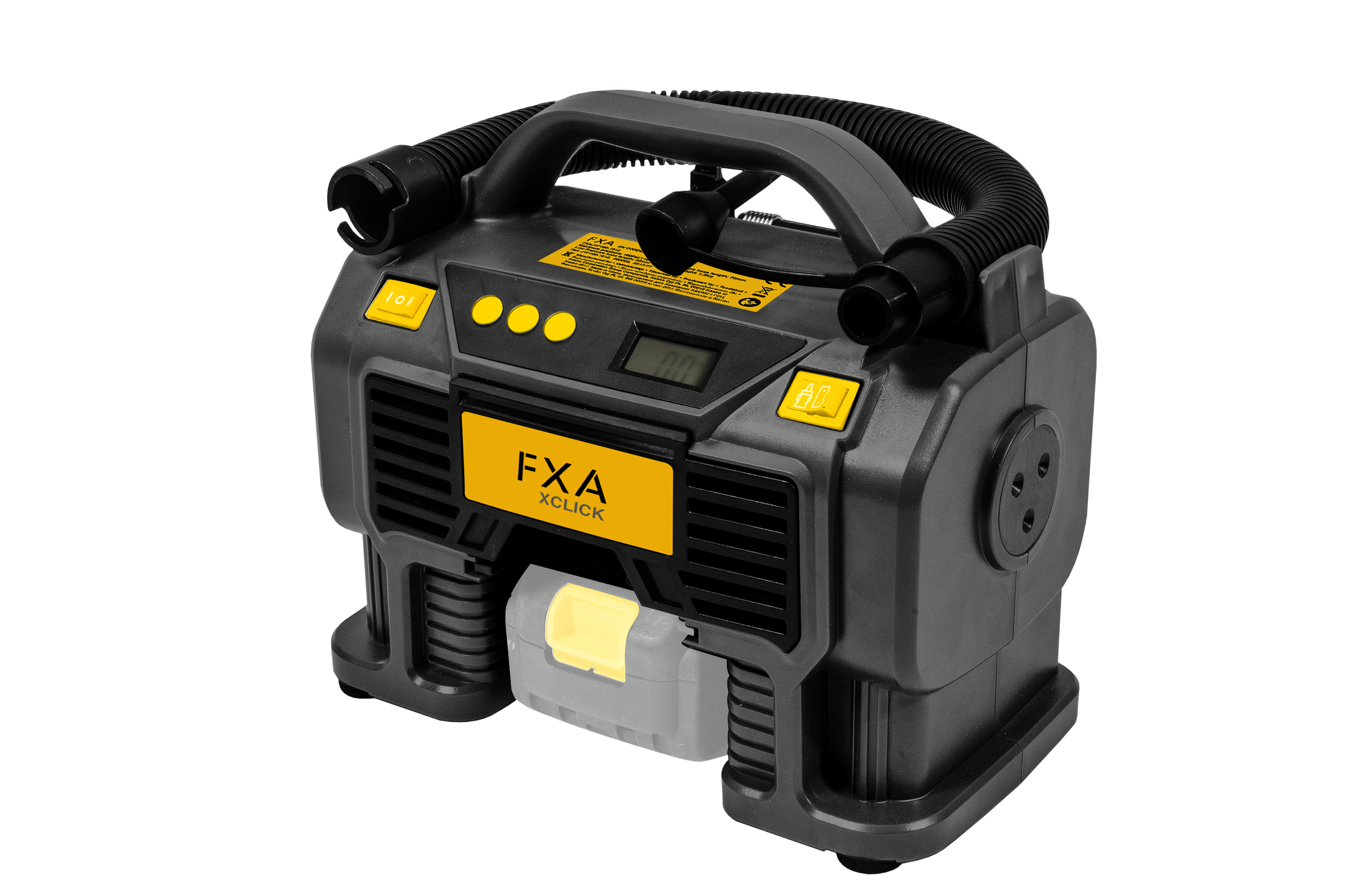 Akkukompressori FXA 18V XCLICK runko - K-Rauta