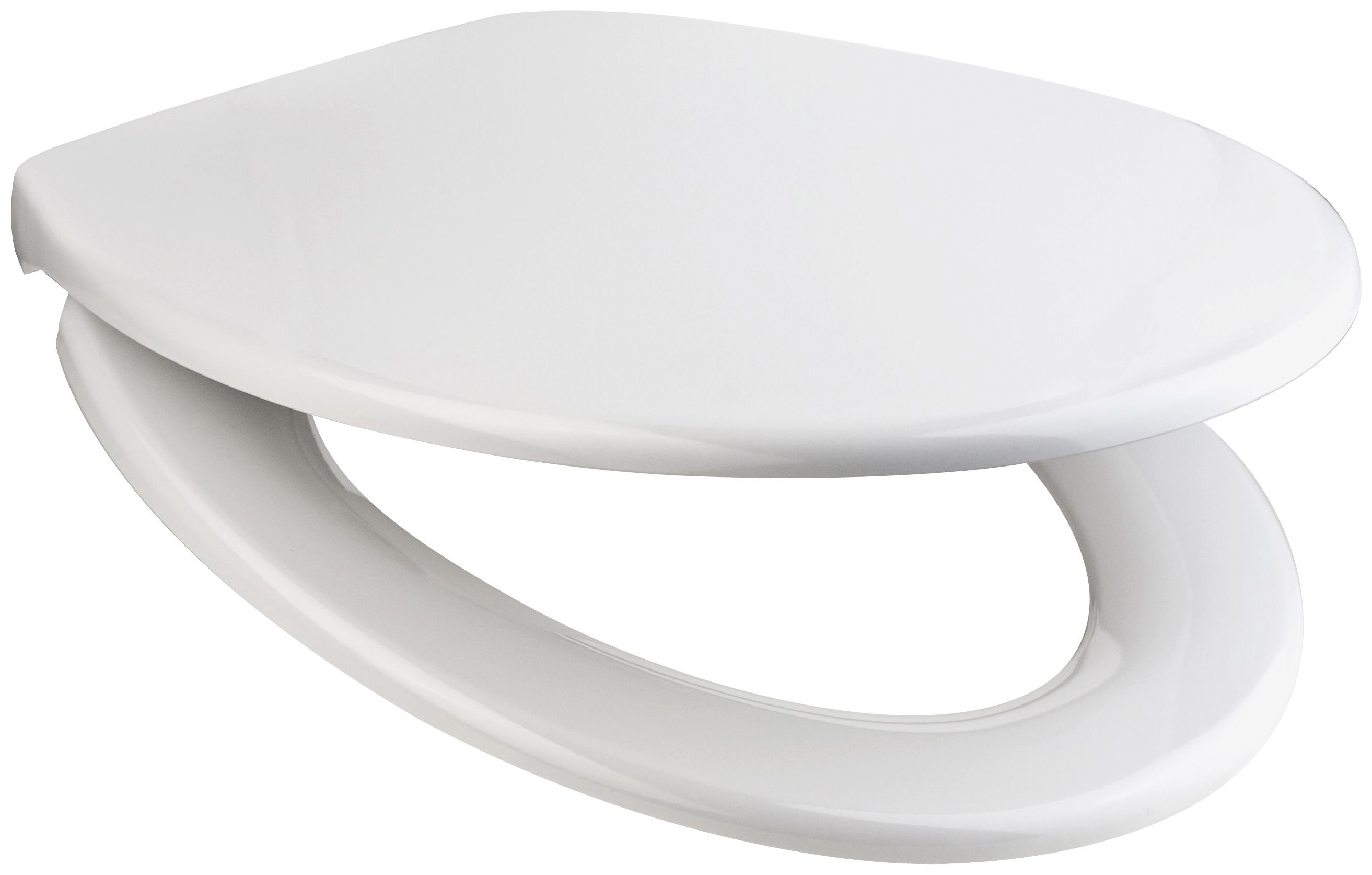 WC-kansi Duschy Soft Close valkoinen - K-Rauta