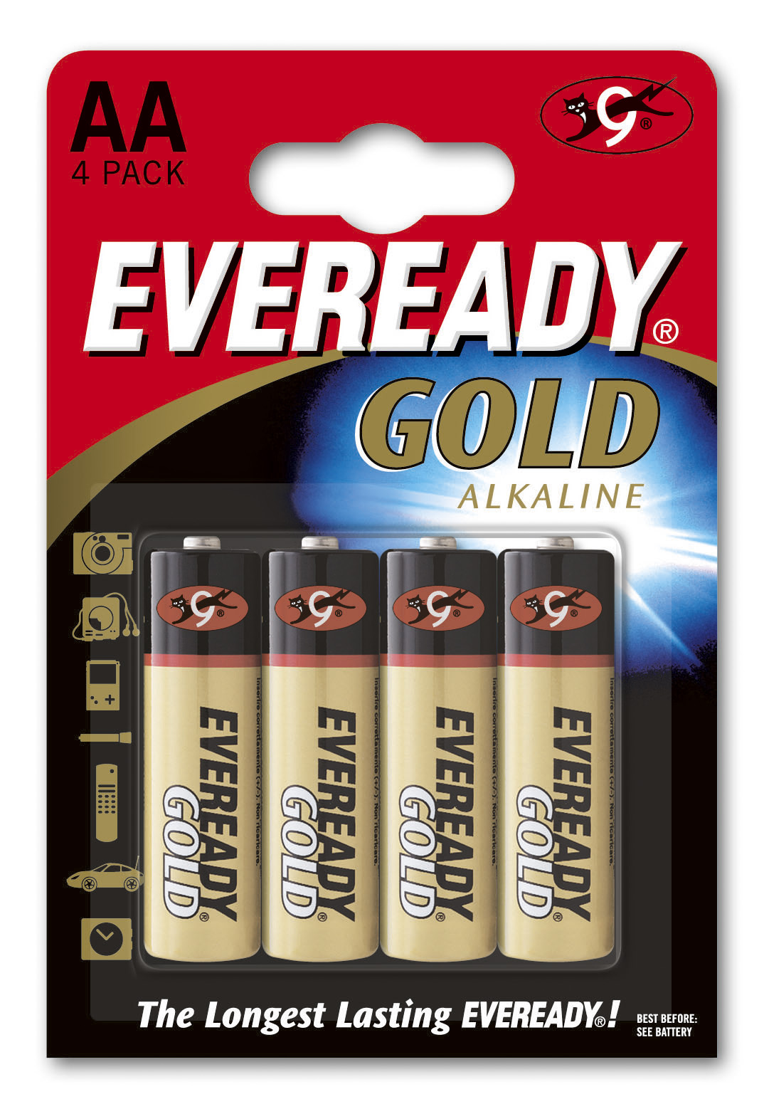 Paristo eveready lr6 aa alkali 4 kpl - K-Rauta