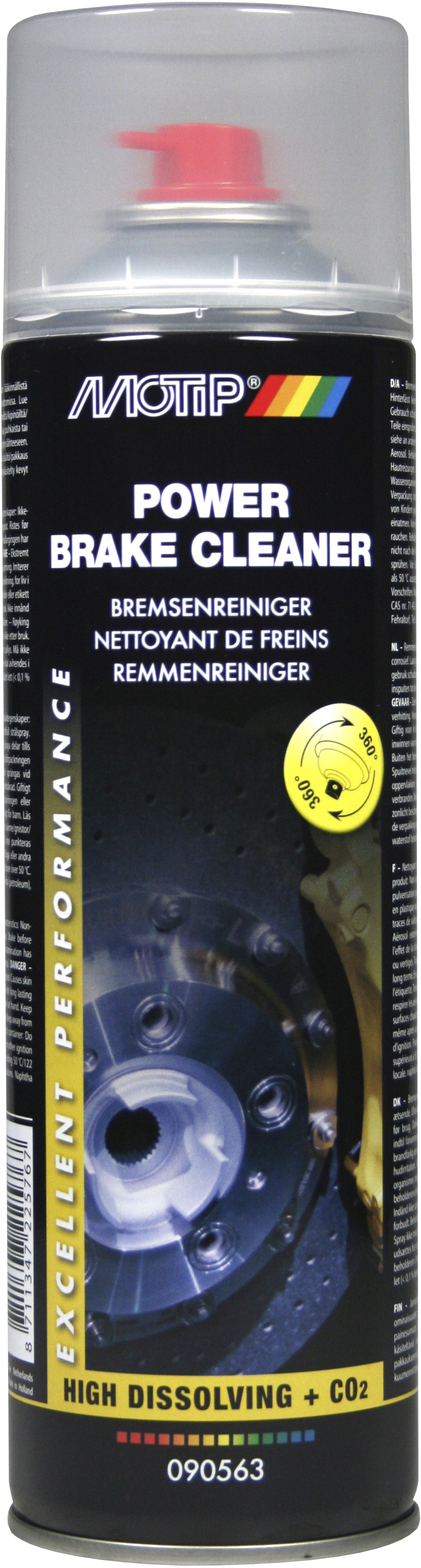 Jarrupuhdistusaine Motip Brake Cleaner 500ml - K-Rauta