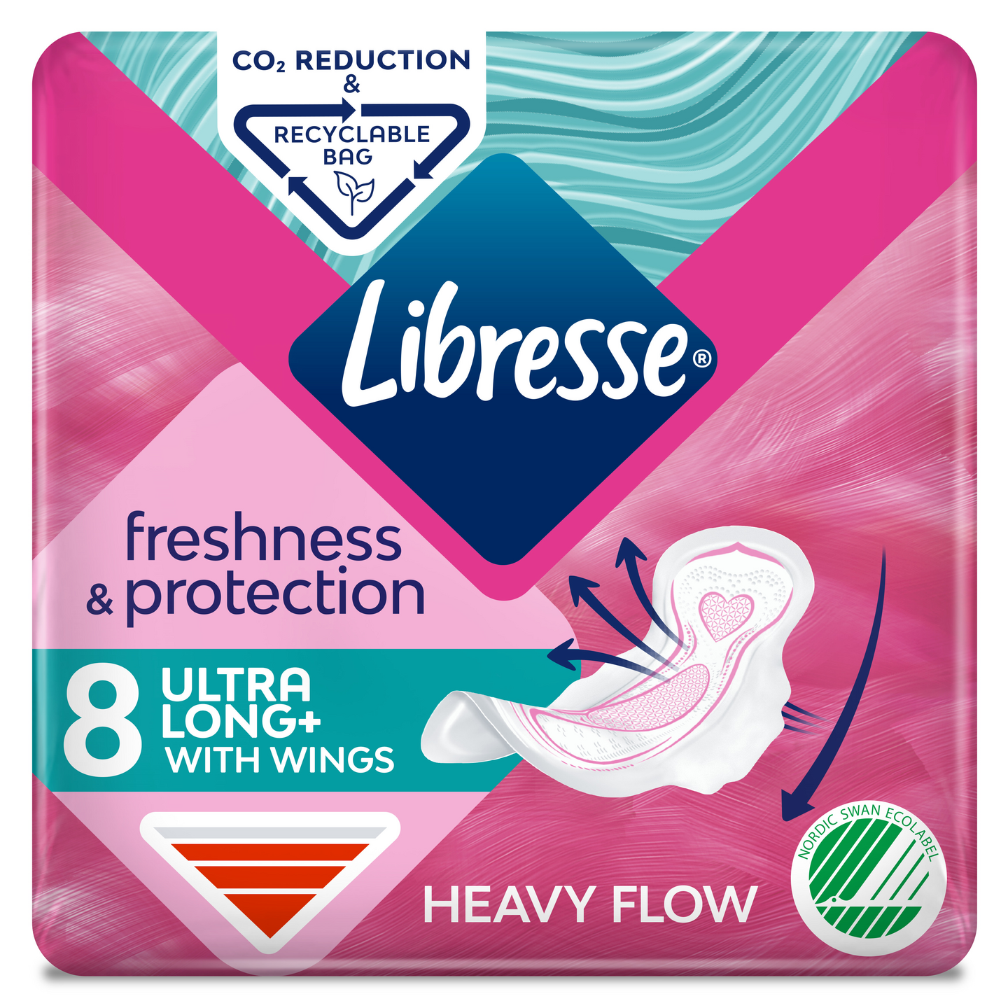 Libresse side 8kpl Ultra Long Wing | K-Ruoka Verkkokauppa