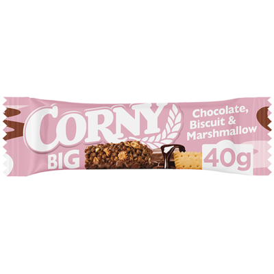 Corny BIG välipalapatukka 40g Marshmallow | K-Ruoka Verkkokauppa