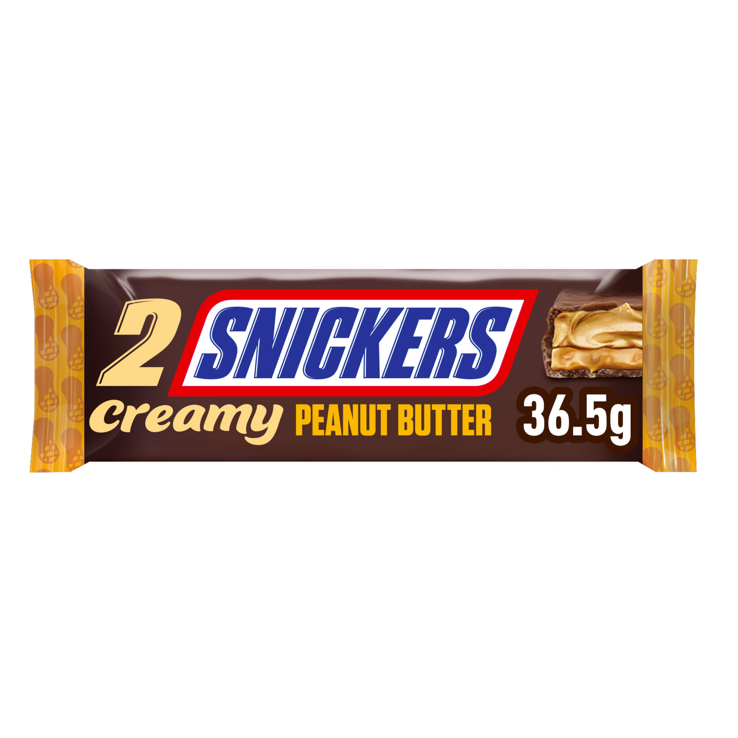 Snickers Creamy Peanut Butter suklaapatukka 36,5g | K-Ruoka Verkkokauppa