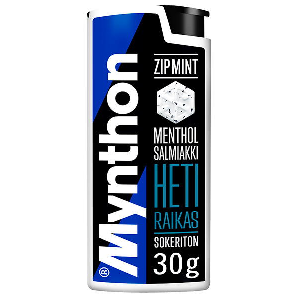 Mynthon Zip Mint Salmiakki 30g | K-Ruoka Verkkokauppa
