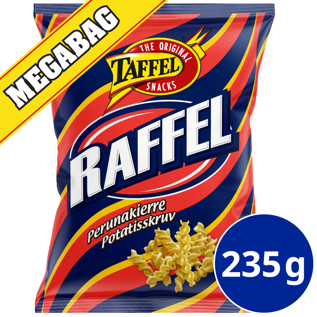 Taffel sipsi Raffel 235g perunakierre | K-Ruoka Verkkokauppa