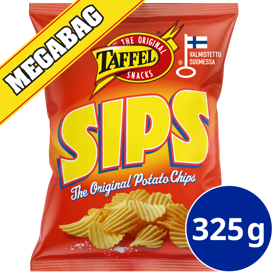 Taffel Sips 325g perunalastu | K-Ruoka Verkkokauppa
