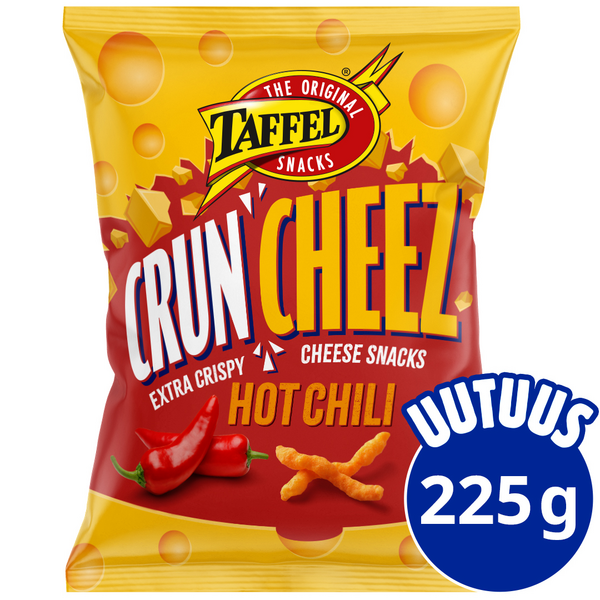 Taffel CrunCheez 225g Hot Chili | K-Ruoka Verkkokauppa